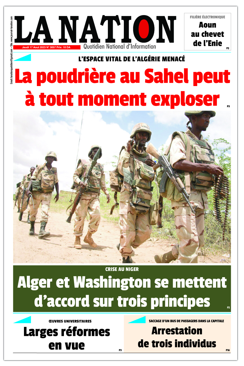 Edition JOURNAL LA NATION N°3057 du 17/08/2023 : - LA NATION