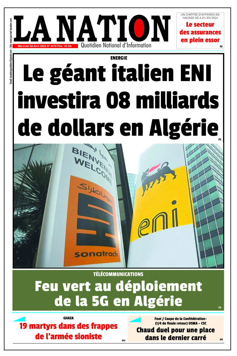Edition JOURNAL LA NATION N°3478 du 09/04/2025: - LA NATION
